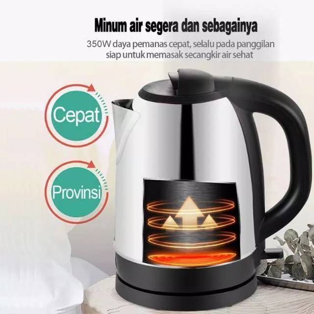Jual Teko Elektrik Ketel Kettel Listrik Pemanas Air Alat Masak Air ...