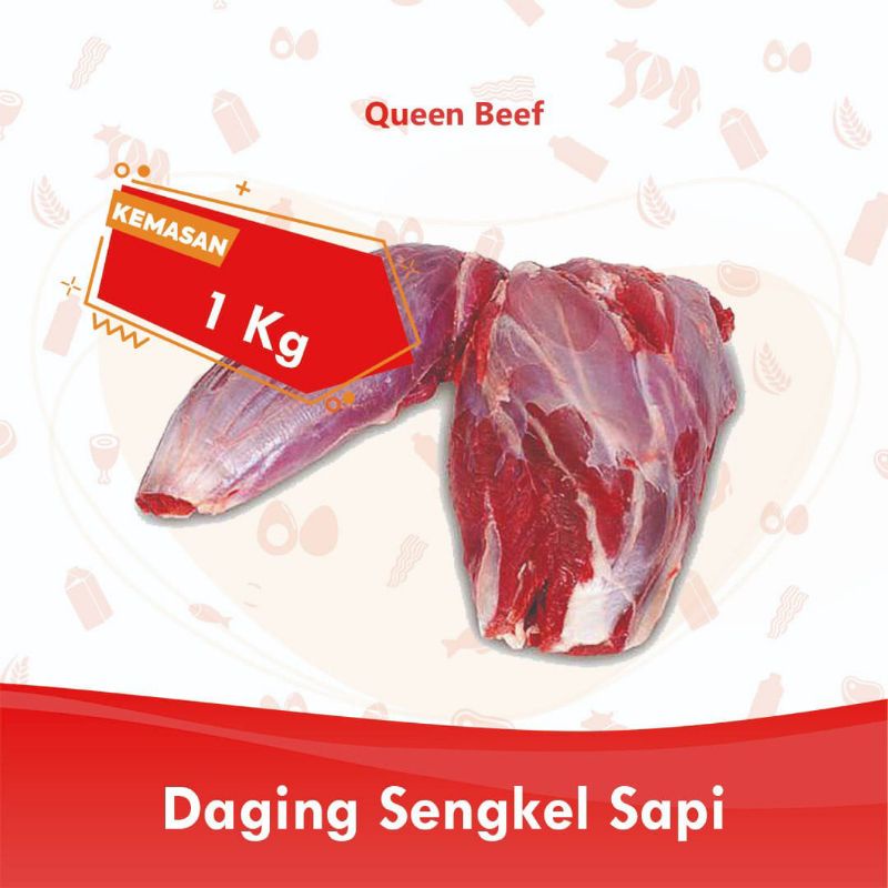 Jual DAGING SAPI SHANKEL / SENGKEL 1KG Daging paha sapi, semur, rendang ...