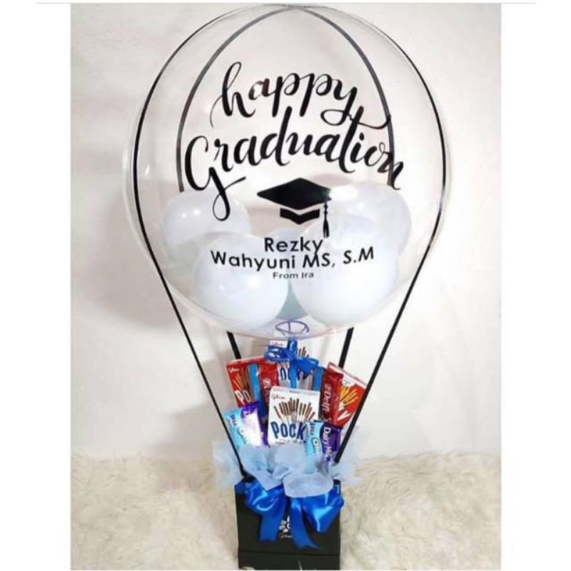 Jual GFY_BUCKET BALLON PVC/METALIC/GIFT WISUDA/ GRADUATION | Shopee ...