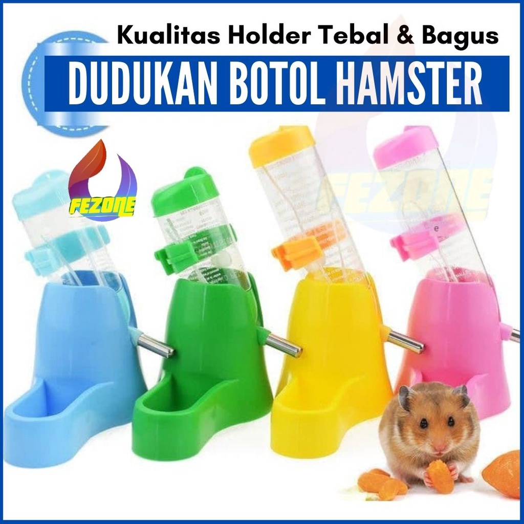 Jual DUDUKAN BOTOL MINUM HOLDER HAMSTER BOTOL MINUM SUGAR GLIDER DOT ...
