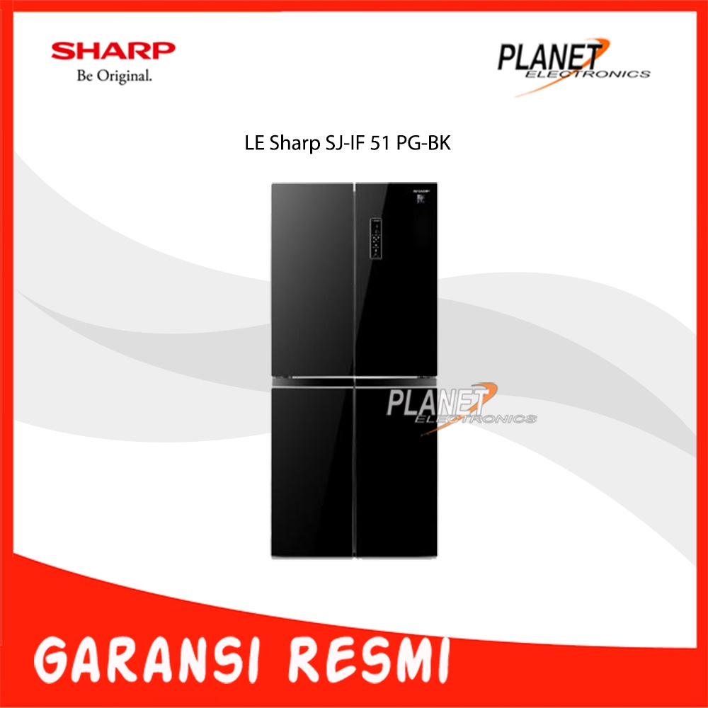Jual Kulkas 4 Pintu Sharp SJ-IF 51 PG-BK | Shopee Indonesia