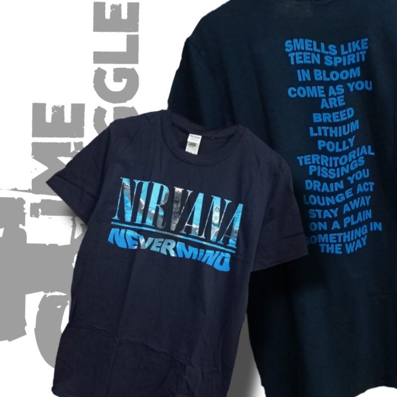 Jual KAOS BAND NIRVANA NEVERMIND - ORIGINAL MERCHANDISE | Shopee Indonesia
