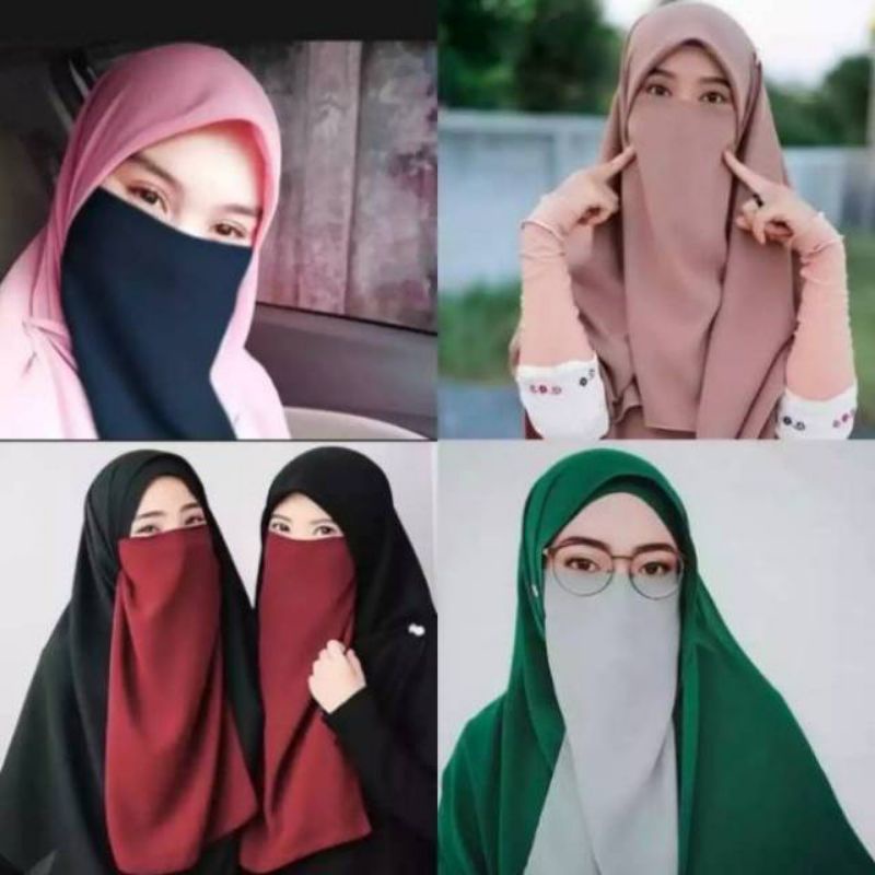 Jual cadar tali niqab tali wolfis | Shopee Indonesia