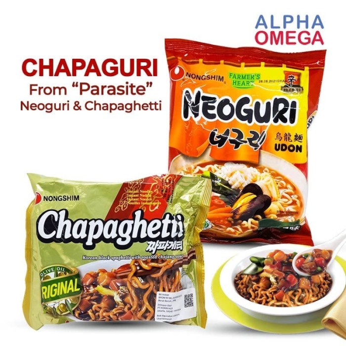 Jual s574gfd Chapaguri Ramdon (Chapaghetti & Neoguri) - Paket Parasite ...