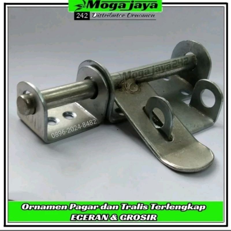 Jual grendel pintu gerbang gudang pintu garasi slot kunci pintu ...