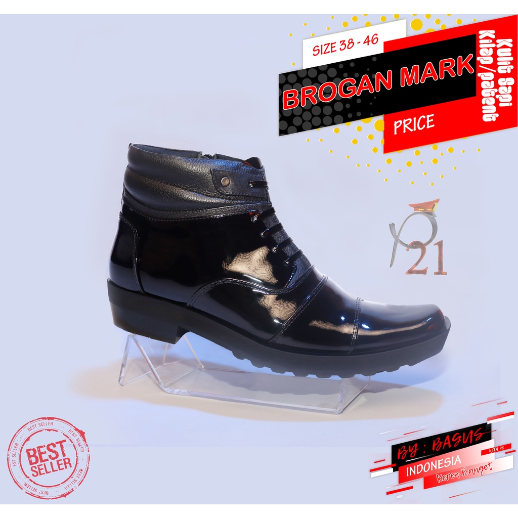 Jual BROGAN MARK - SEPATU P21 - SEPATU PRIA | Shopee Indonesia
