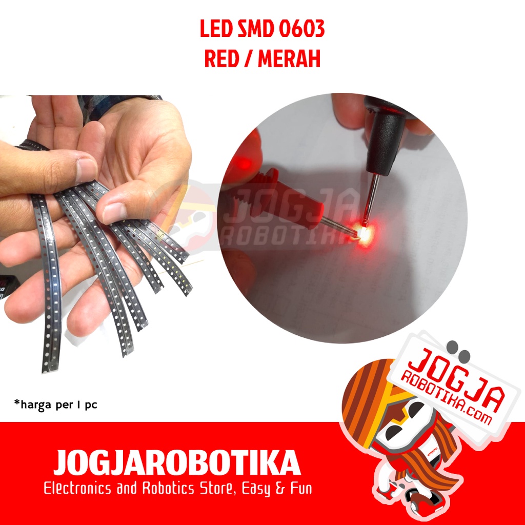 Jual LED SMD 0603 SMD0603 MERAH KUNING HIJAU BIRU PUTIH EMERALD - PILIH WARNA | Shopee Indonesia