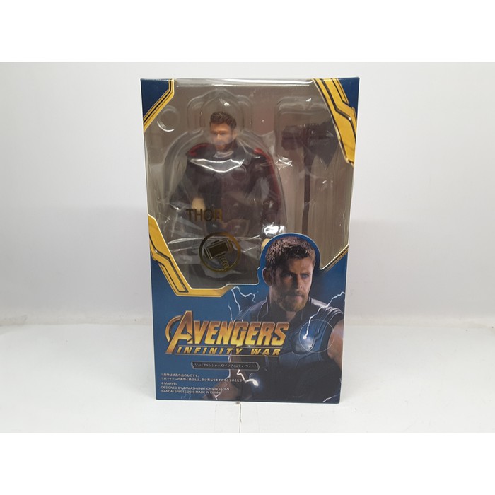 Jual SHF Thor Avengers Infinity Wars Marvel God Of Thunder Figure NEW ...