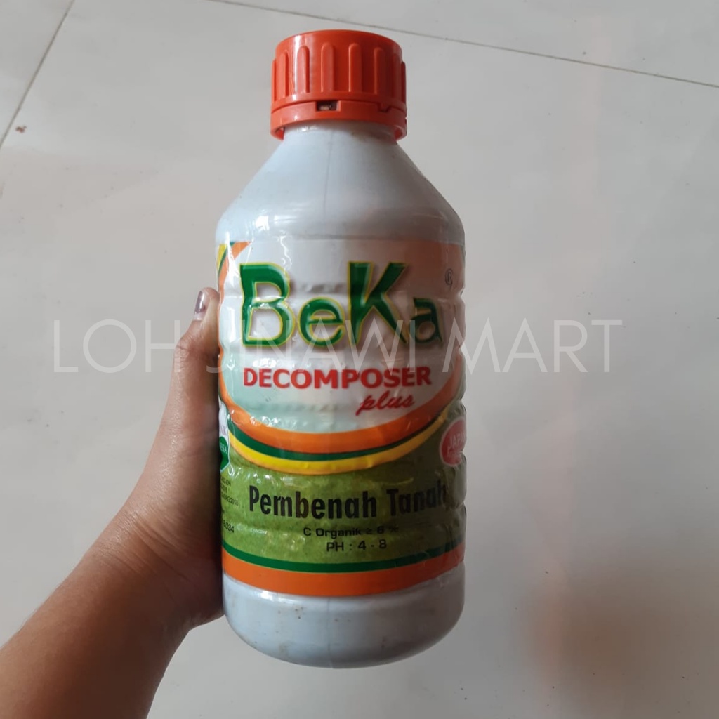 Jual Beka Decomposer Plus Pembenah Tanah Kemasan 1 Liter (kemasan baru ...