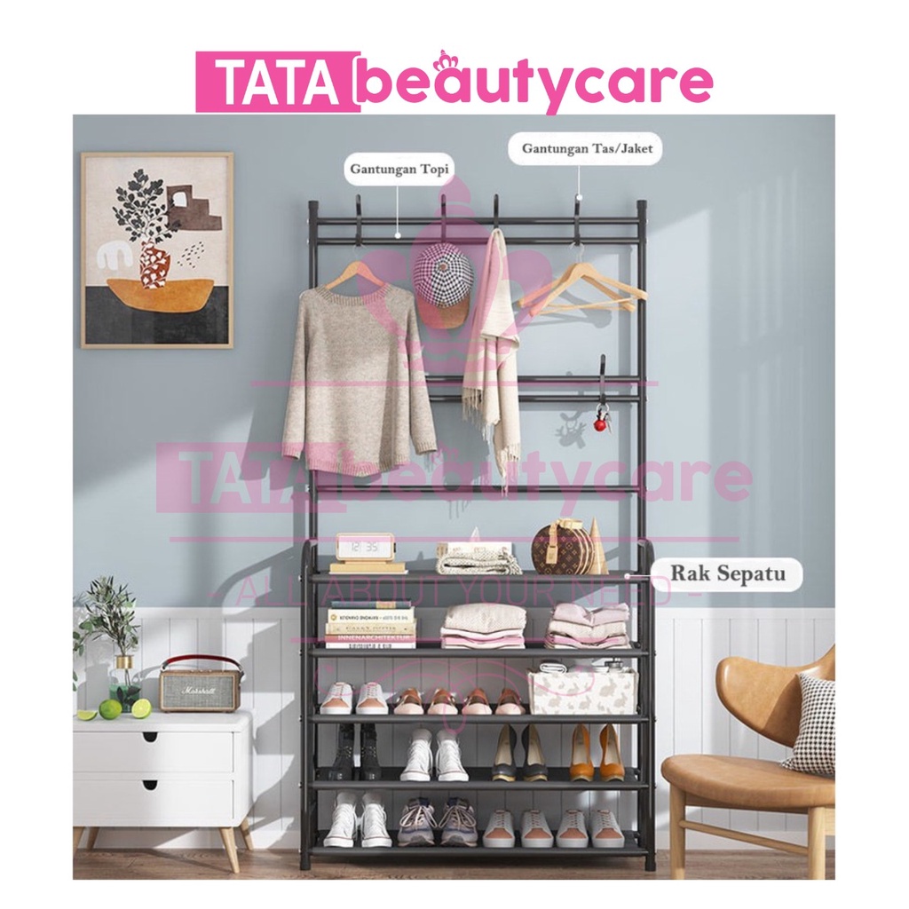 Jual [2000gr] H286 | Rak Gantungan Baju Stand Hanger | Big Hanger | Rak ...