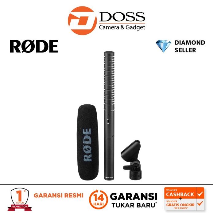Jual Rode Ntg2 Shotgun Microphone Rode Ntg 2 Dp | Shopee Indonesia