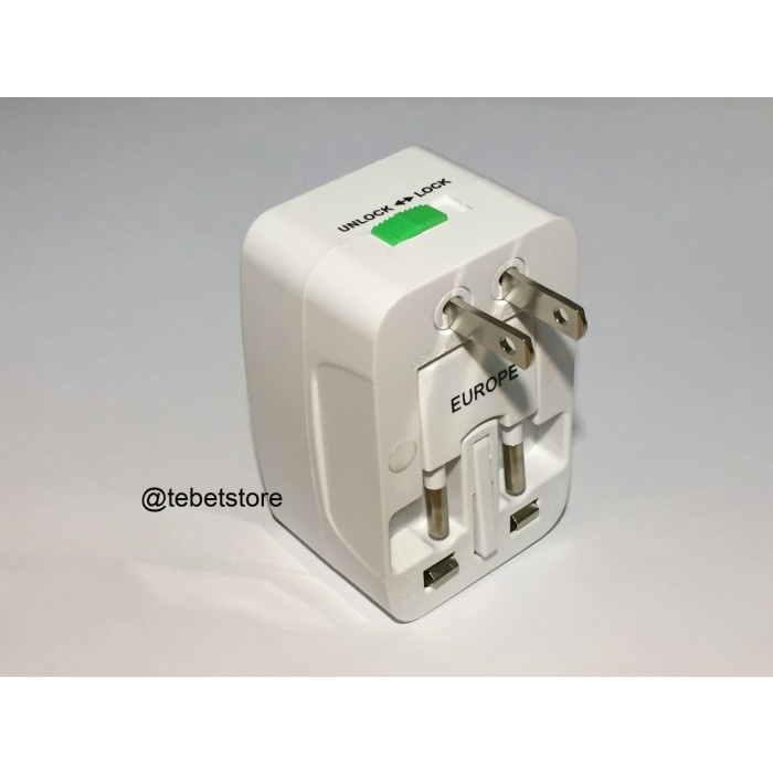 Jual TRAVEL UNIVERSAL ADAPTOR ( FOR USA, JEPANG, CHINA, AUST, EUROPE ...