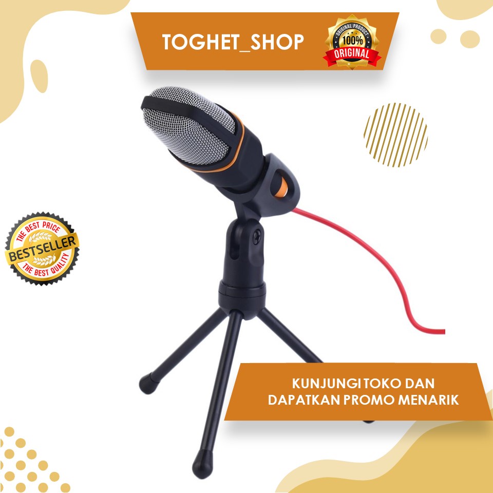 Jual Mikrofon Kondenser Studio Dengan Stand Mik Kondenser Mic Kondenser ...