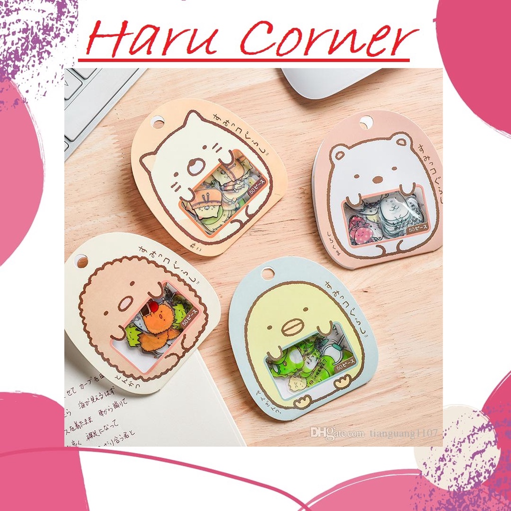 Jual Stiker PVC Transparan Mini Random Ecer. | Shopee Indonesia