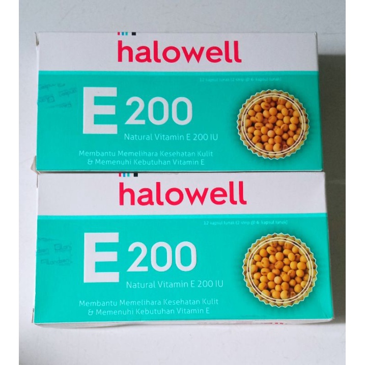 Jual HALOWELL E 200 IU | Shopee Indonesia