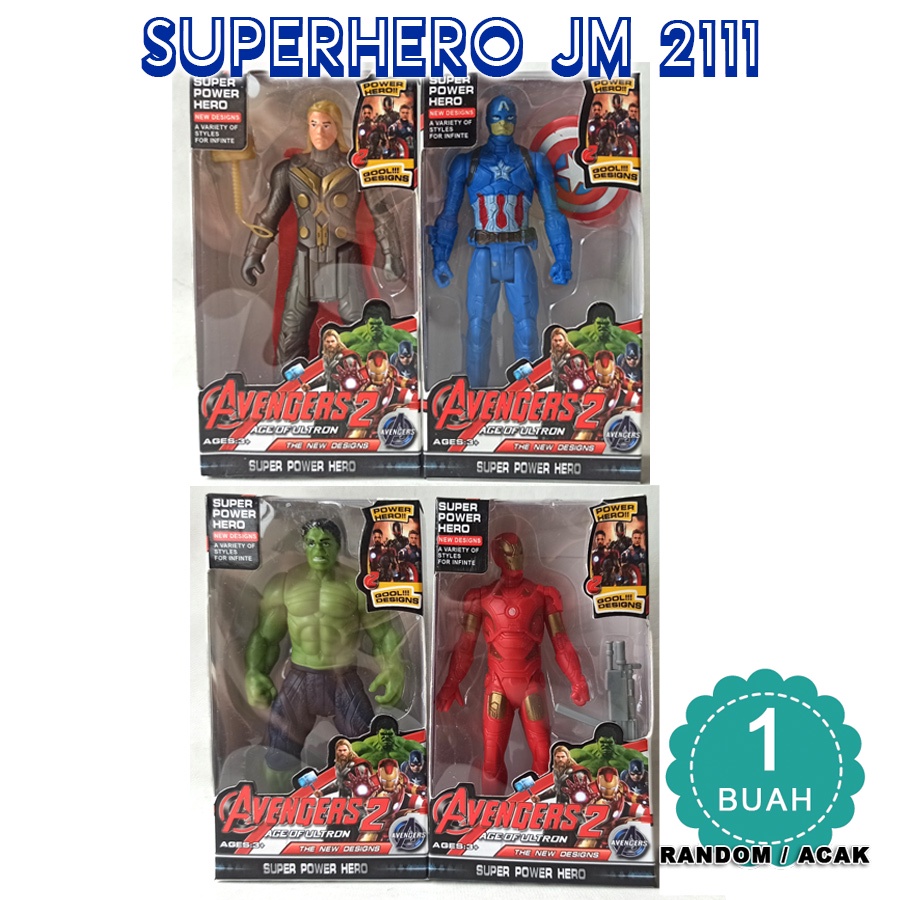 Jual Mainan Action figure SUPERHERO AVENGERS - random satuan - SUPER ...