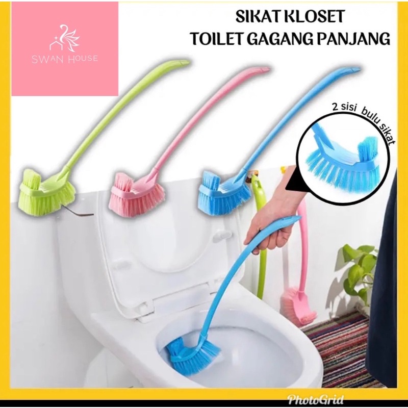 Jual Sikat Kloset WC Gaggang Panjang / Sikat WC Toilet / Sikat ...