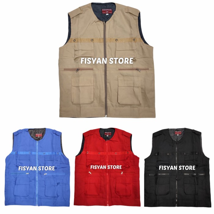 Jual Rompi Lapangan | Rompi Tactical | Rompi Partai | Rompi Wartawan ...