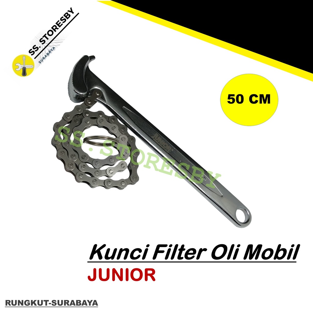 Jual KUNCI FILTER OLI MOBIL 9" RANTAI KUNCI FILTER SOLAR ALAT PEMBUKA ...