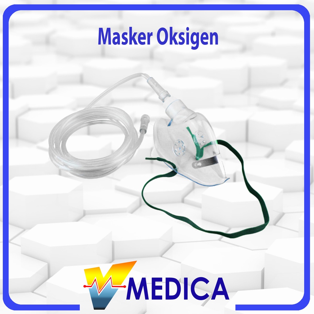 Jual Masker Oksigen Dewasa dan Anak / Sungkup Masker Oksigen / Masker ...