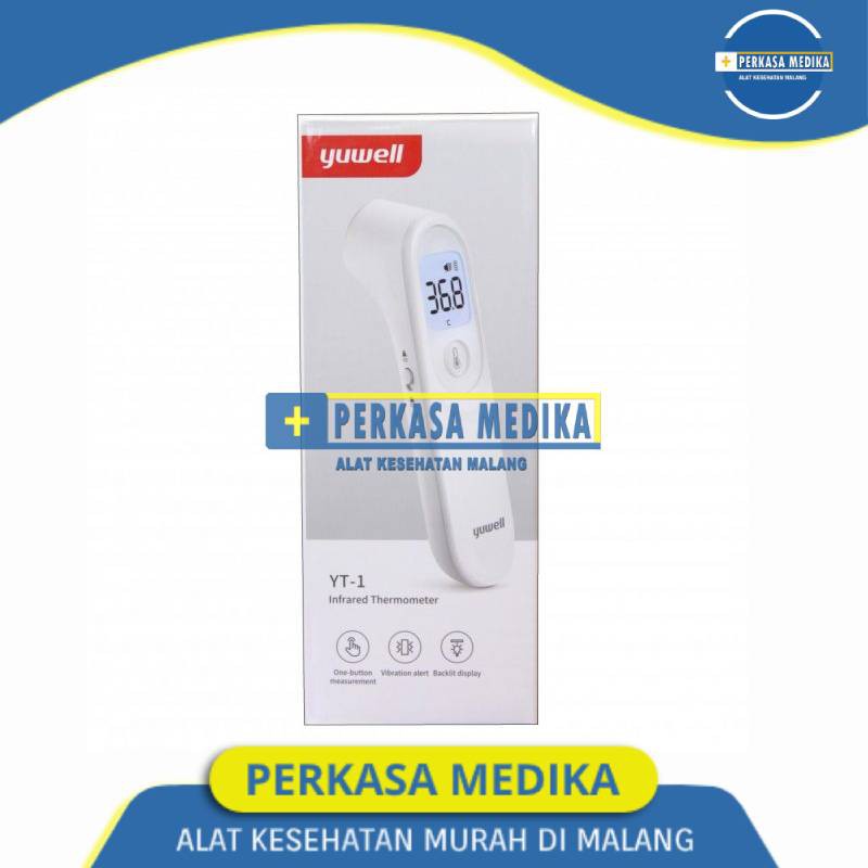 Jual Thermogun Termometer Digital Dahi Infrared Non Kontak Yuwell YT-1 ...