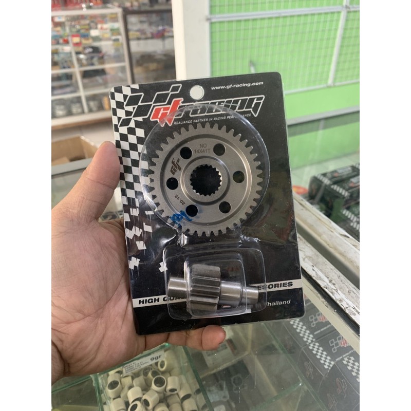 Jual GEAR GIR GIGI RASIO GF RACING UKURAN 14/41T FOR MATIC YAMAHA MIO ...