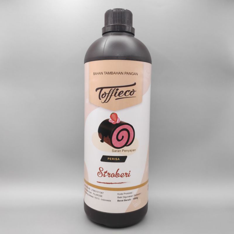 Jual Toffieco Stroberi Flavour 1kg - Perisa Essence Tofieco Strawberry ...