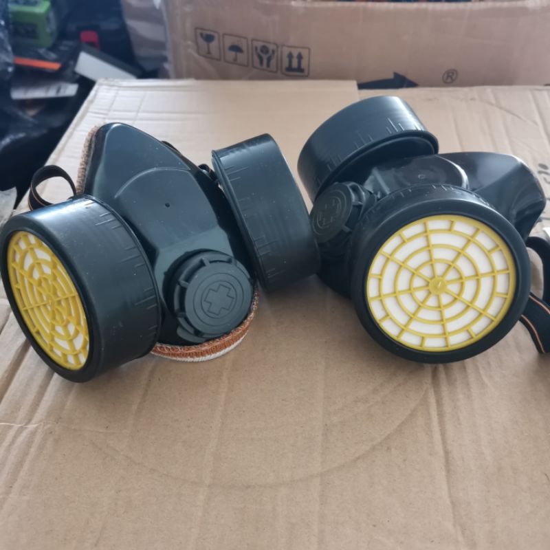 Jual masker cat double filter masker anti polusi masker kimia halfmask ...