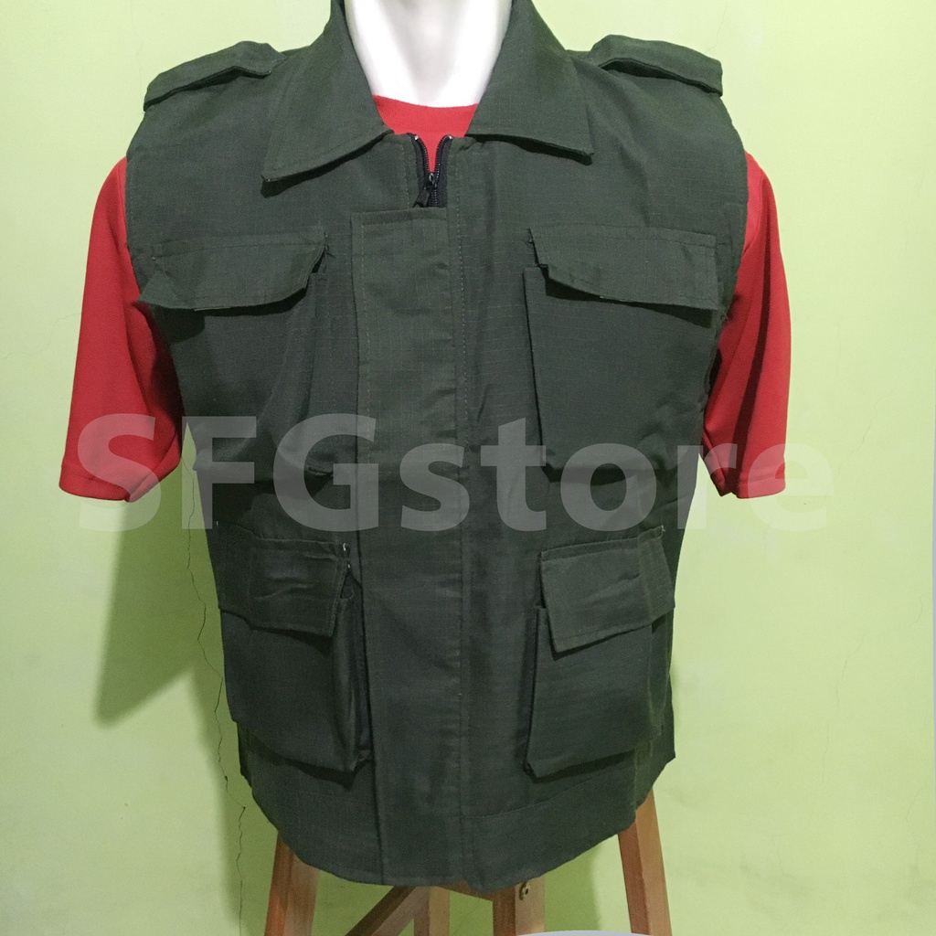 Jual ROMPI KERAH/ ROMPI LAPANGAN / ROMPI RELAWAN BERKERAH BAHAN RIPSTOK ...