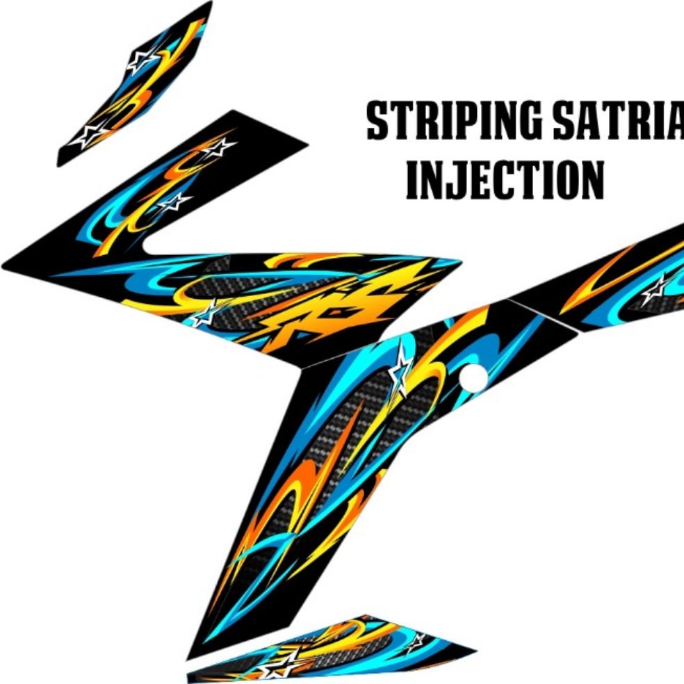 Jual Stiker decal satria fu fi variasi costum grafis | Shopee Indonesia