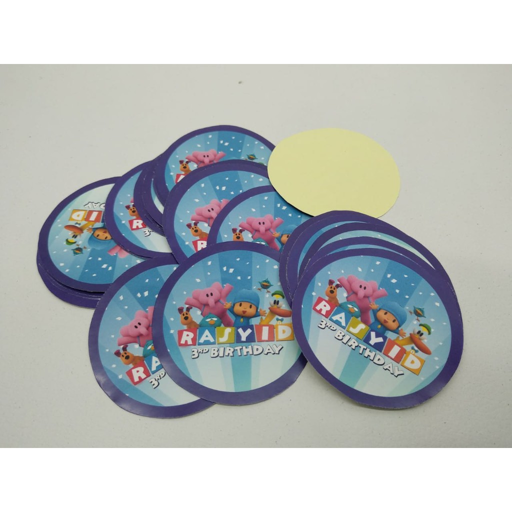 Jual Label Pudding Pocoyo / Stiker Pudding Pocoyo | Shopee Indonesia