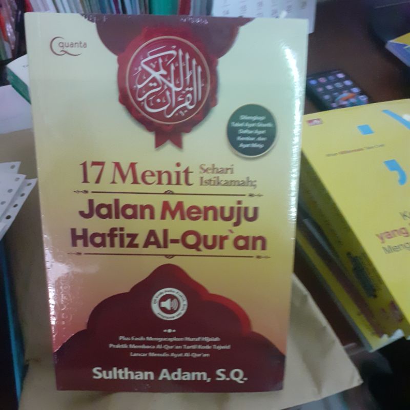 Jual BUKU 17 MENIT SEHARI ISTIKOMAH JALAN MENUJU HAFIZ AL QURAN OLEH SULTAN ADHAM ELEX MEDIA ...