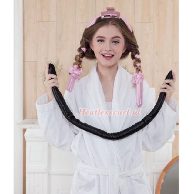 Jual Heatless curl Indonesia / curling ribbon | Shopee Indonesia