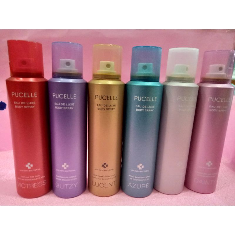 Jual Pucelle Eau de luxe Body spray 150 ml | Shopee Indonesia