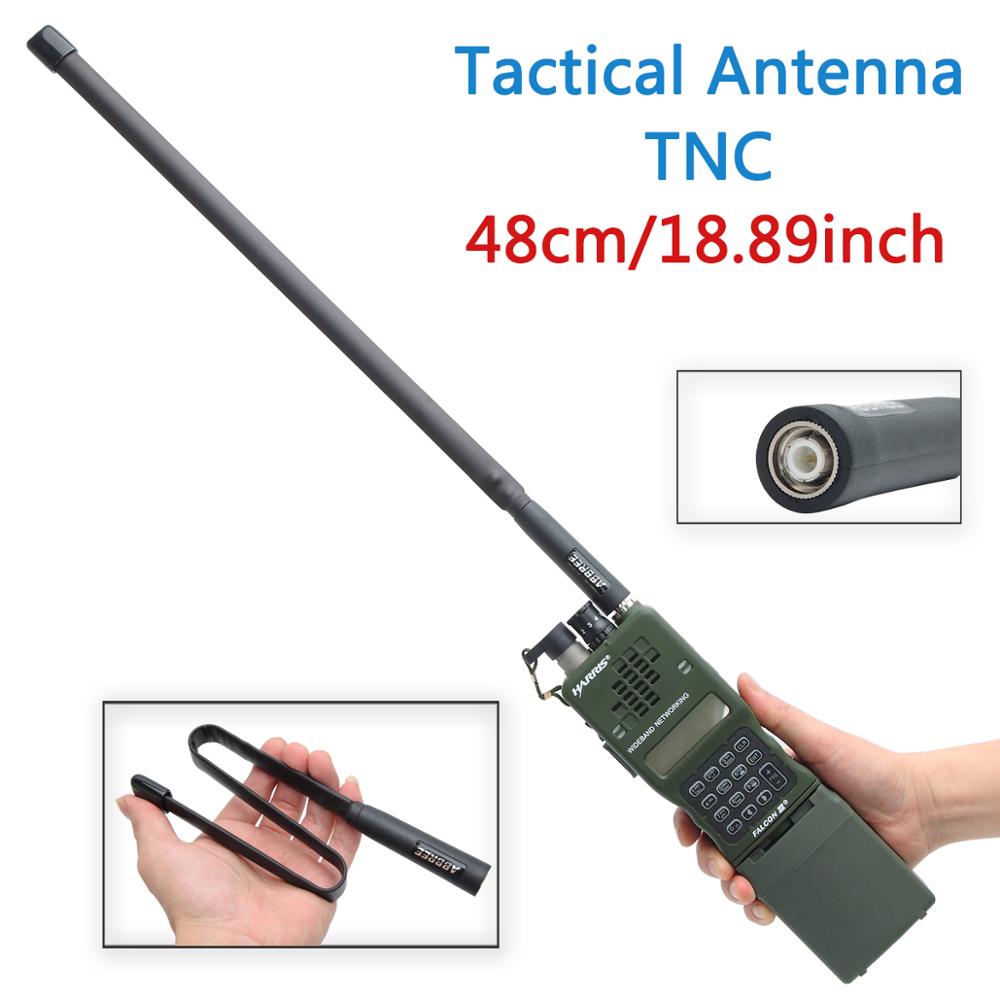 Jual PREORDER TNC Connector Dual Band 144/430Mhz Foldable CS Tactical ...