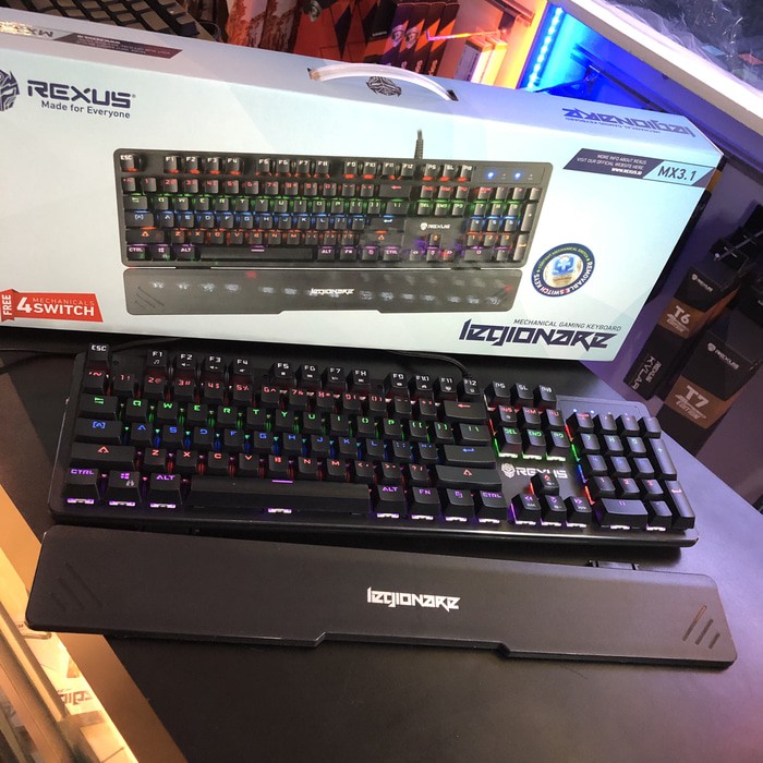 Jual Rexus Legionare MX3.1 Mechanical Keyboard | Shopee Indonesia