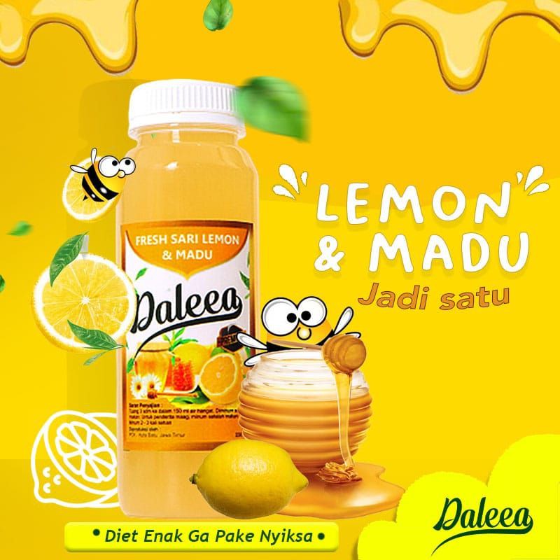 Jual Sari Lemon Madu Daleea 500ml | Shopee Indonesia