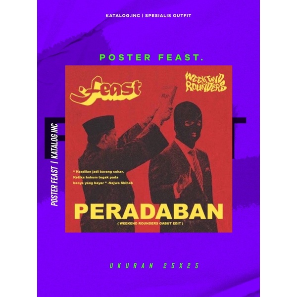 Jual Poster band feast / Feast. uang Muka / selamat sukses | Shopee ...
