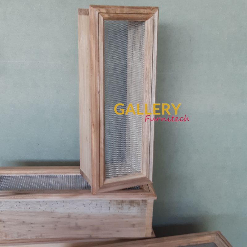 Jual loster kayu jati minimalis berbagai ukuran + kassa nyamuk | Shopee ...