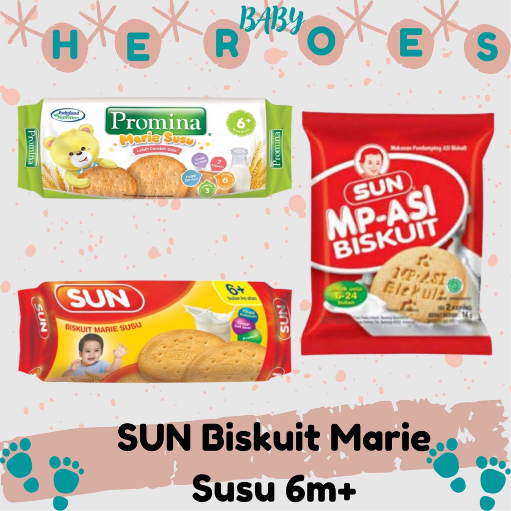 Jual SUN PROMINA Biskuit Marie Susu 6m+ | Shopee Indonesia