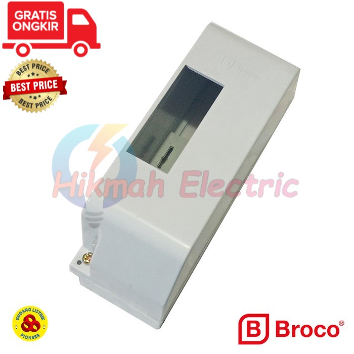 Jual Broco Box MCB 1 Outbow Tempel 17101 Box MCB 1P OB | Shopee Indonesia