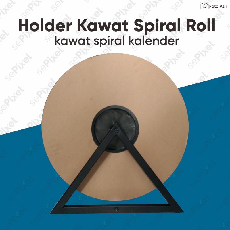Jual Holder Kawat Spiral Roll stand kawat spiral kalender | Shopee ...