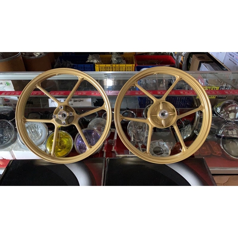 Jual velg Brt chemco gold | Shopee Indonesia
