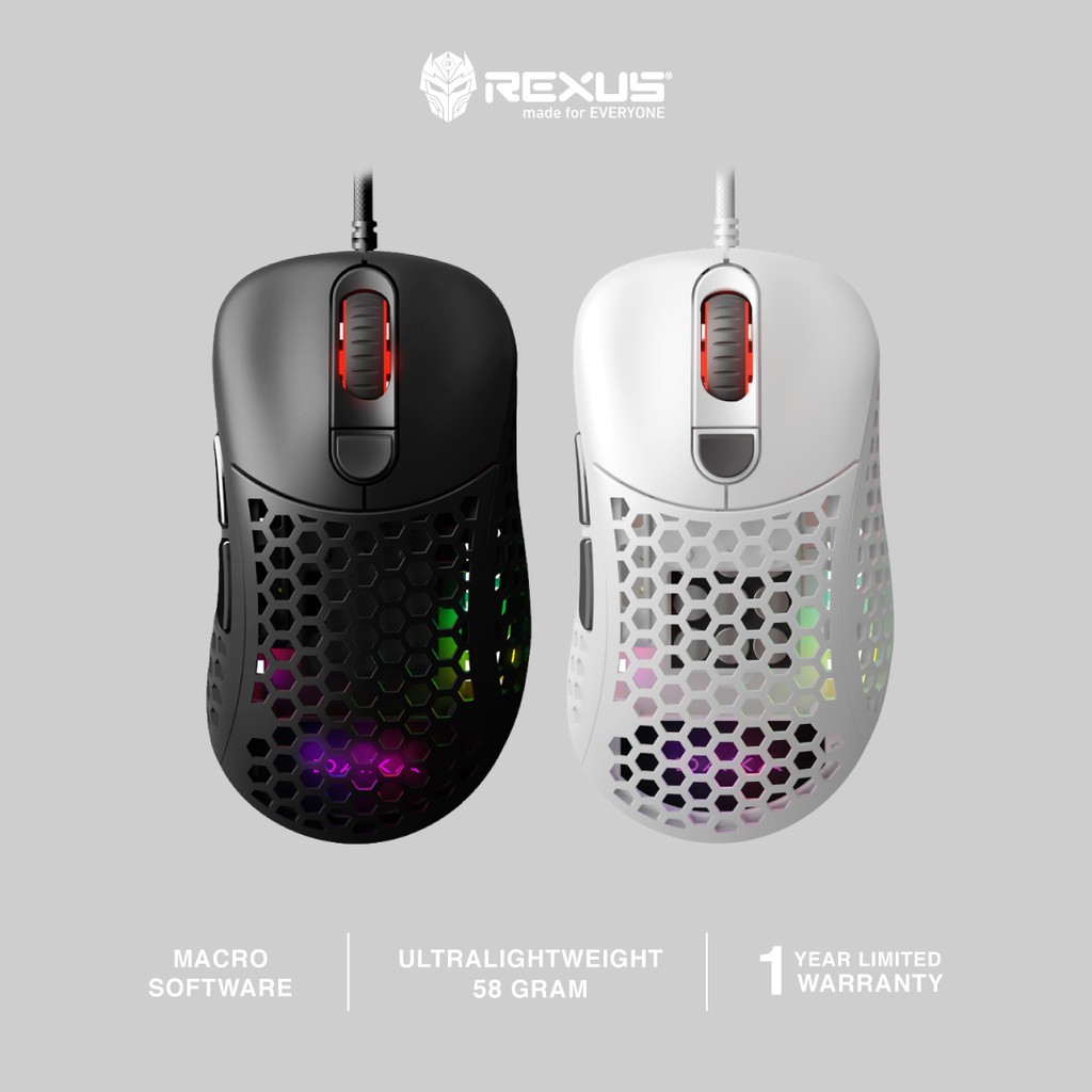 Jual Rexus PRO Mouse Gaming Daxa Air | Shopee Indonesia