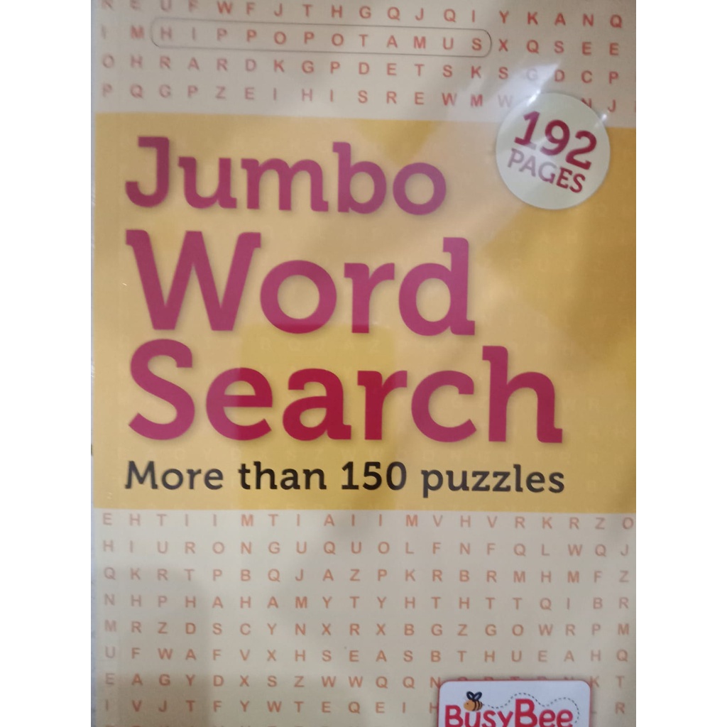Jual Jumbo Word Search | Shopee Indonesia