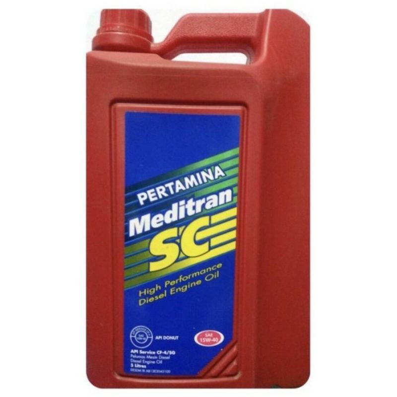 Jual Oli Meditran SC SAE 15W-40 ukuran: 5 Liter | Shopee Indonesia