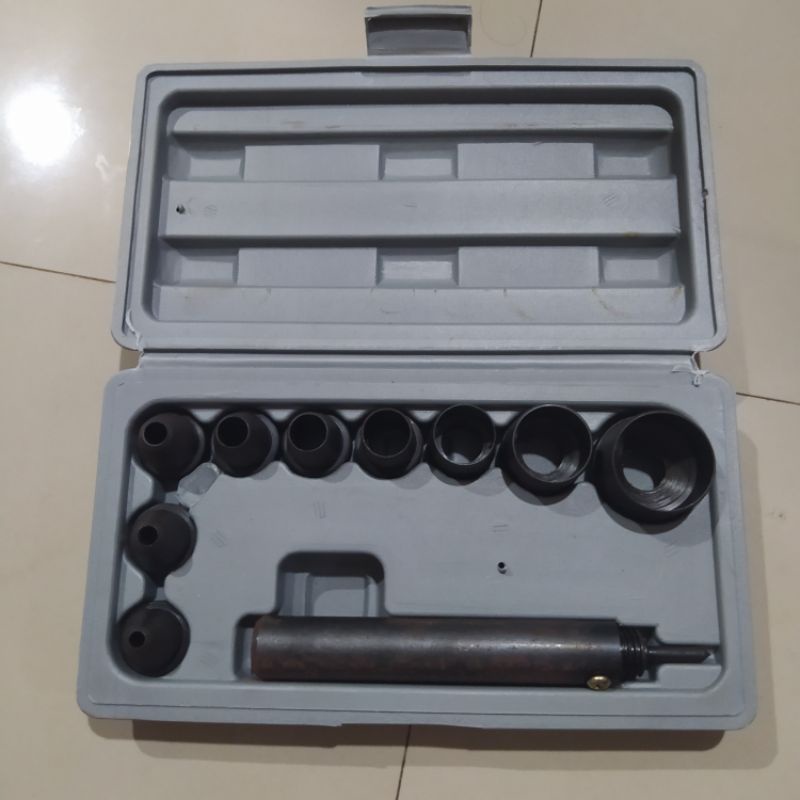 Jual Alat pembolong kulit seng original plong Gasket punch 10 pcs ...