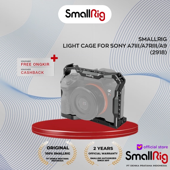 Jual SmallRig Light Camera Full Cage Sony A7III / A7III / A7RIII / A9 ...