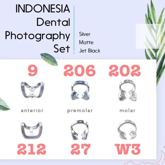 Jual Halodent Dental Jetblack Rubber Dam Clamp KSK Japan 1pc | Shopee ...