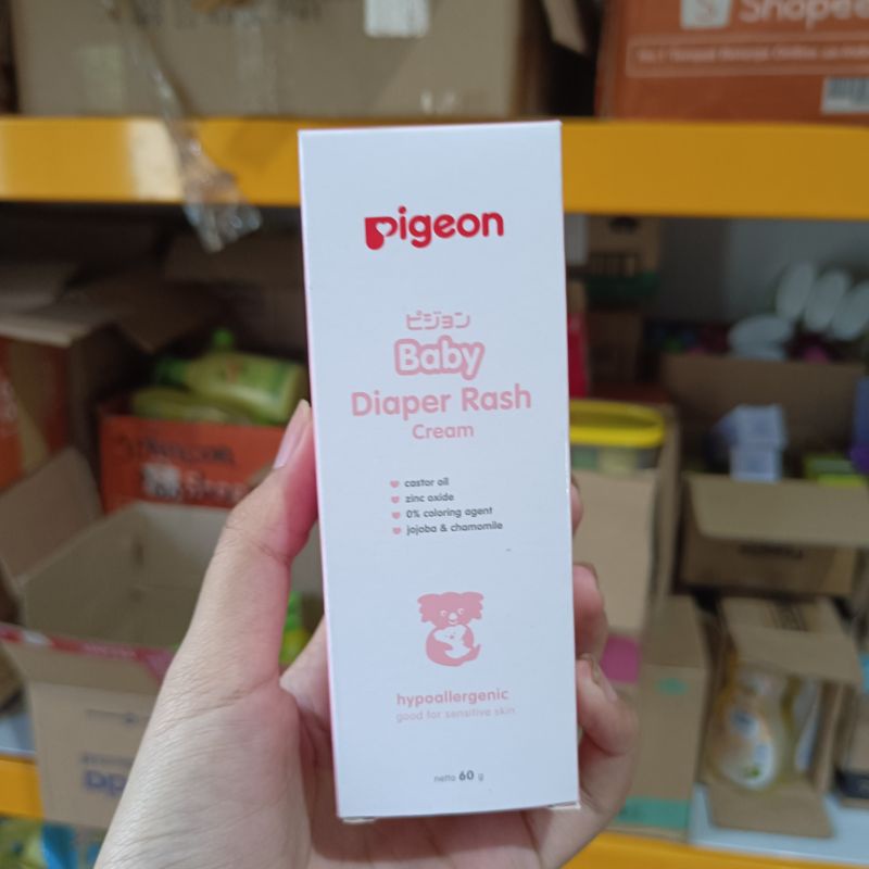 Jual Pigeon Baby Cream Diaper Rash 60g / Cream ruam popok bayi | Shopee ...